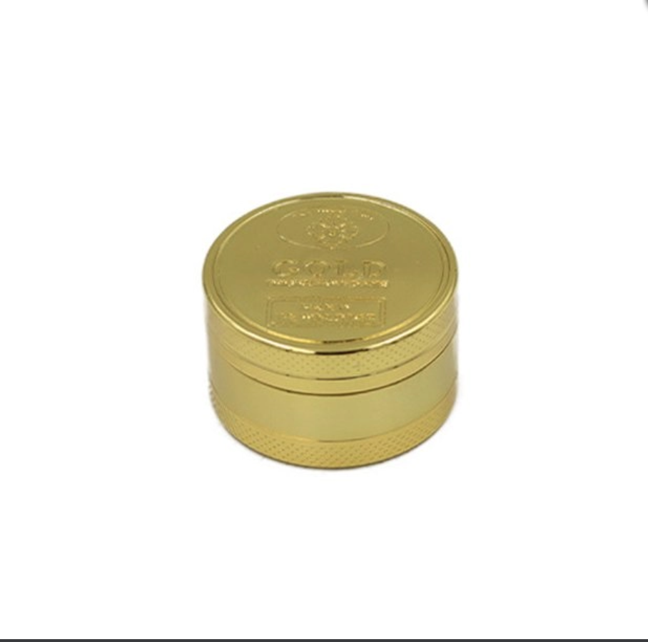 Gold Coin Shape Grinder 3 levels 40mm – Centrum Smoke Shop