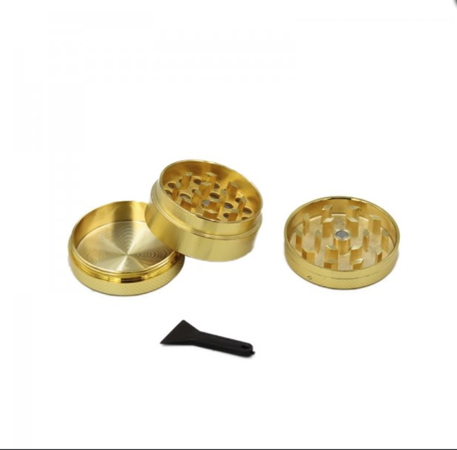 Gold Coin Shape Grinder 3 levels 40mm – Centrum Smoke Shop